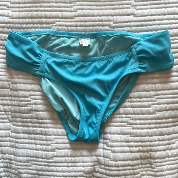 J. Crew | Swim | Jcrew Robins Egg Blue Low Rise Bikini Bottoms Size M ...